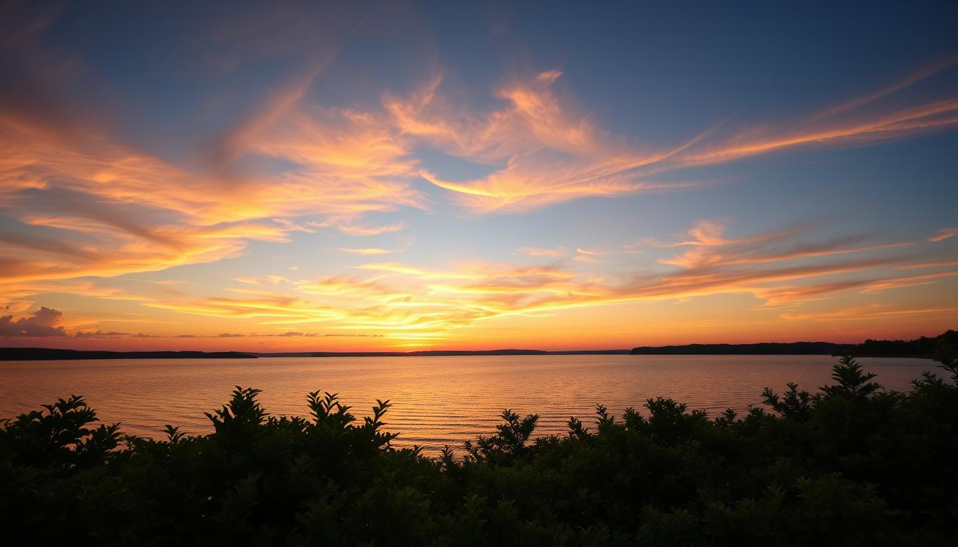 Enjoy Gorgeous Percy Priest Lake Sunsets