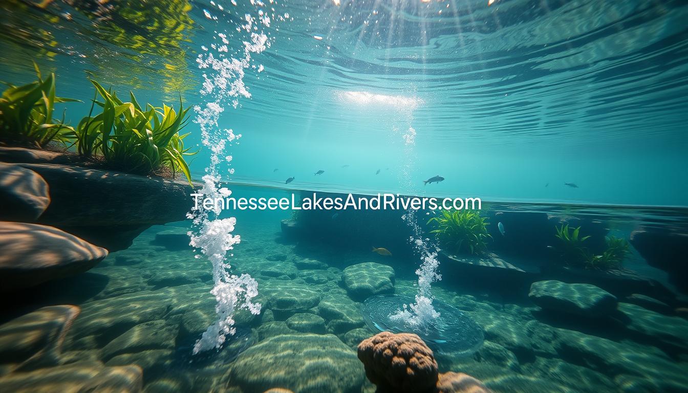 Explore the Hidden Underwater Springs at Percy Priest Lake