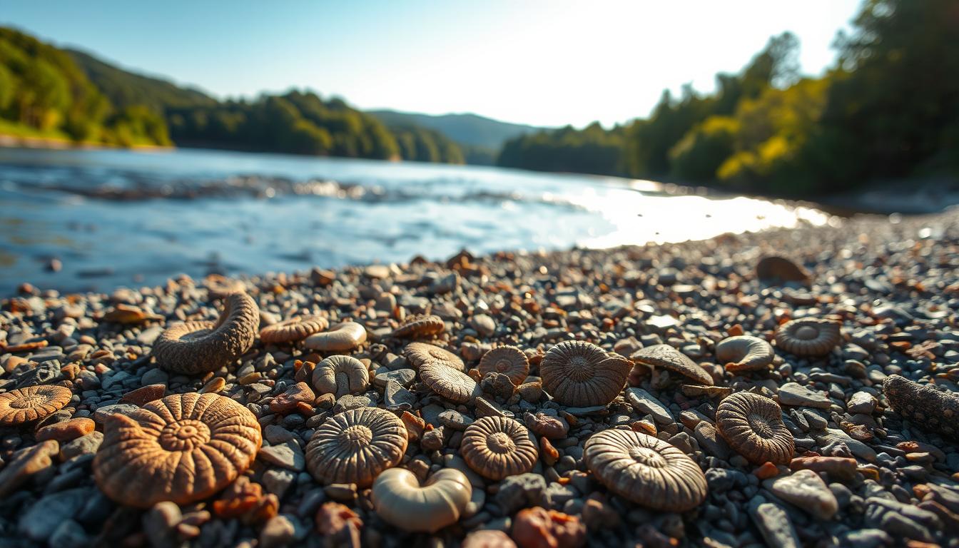 Fossils Hiding in Cumberland River Gravel