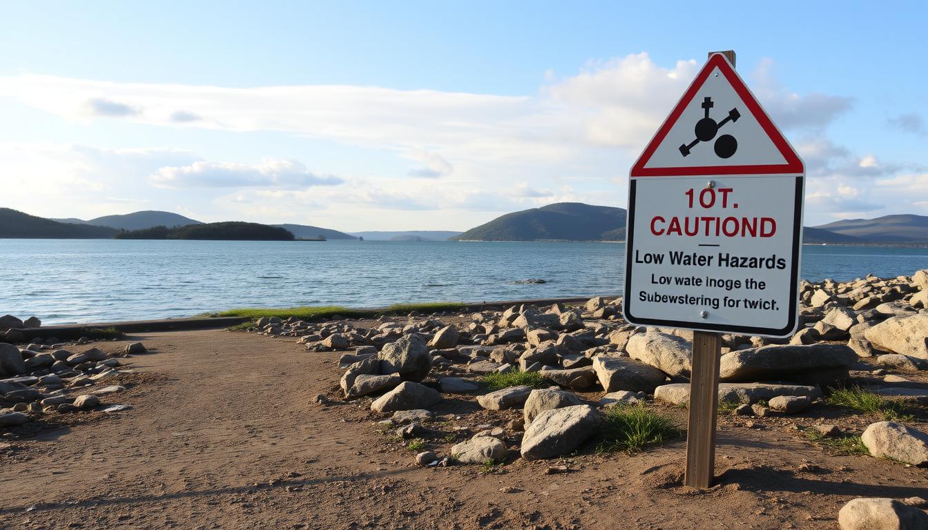 Beware Low Water Hazards at Percy Priest Lake